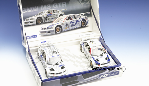 FLY BMW M3 GTR YAB-YUM twin set | Slotcars und Slotcar Zubehör