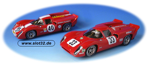 FLY Lola T70 III B red decals | Slotcars und Slotcar Zubehör