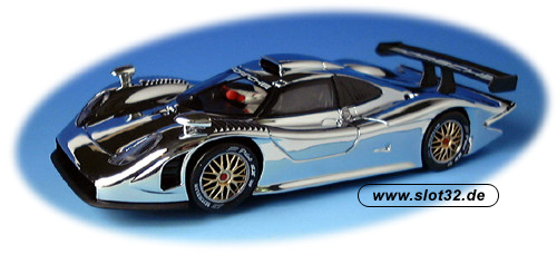 FLY Porsche 911 GT1 evo chrome limited | Slotcars und Slotcar Zubehör
