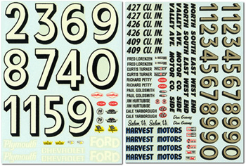 MRE Repro decals for Cox Galaxie | Slotcars und Slotcar Zubehör