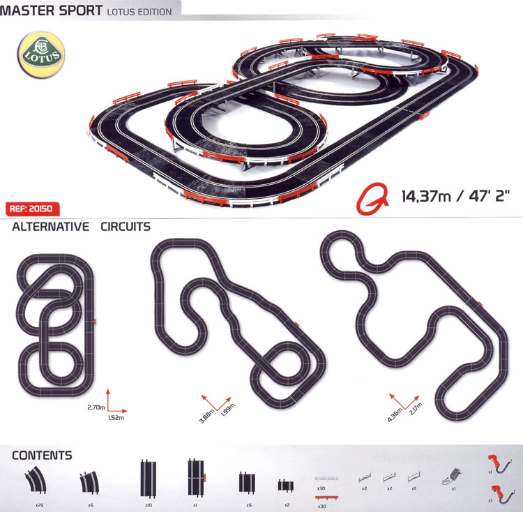 NINCO Master sport Lotus edition set | Slotcars und Slotcar Zubehör