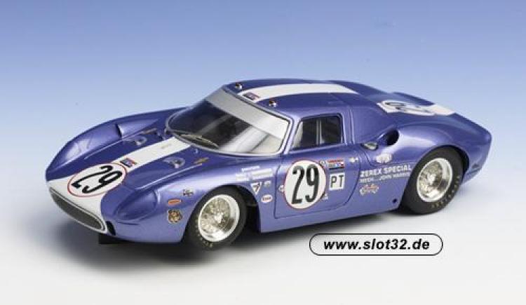 Racer Ferrari 250LM blue # 29 Mecom Team | Slotcars und Slotcar Zubehör