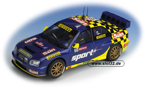 SCALEXTRIC Subaru WRC The Sun 131 | Slotcars und Slotcar Zubehör