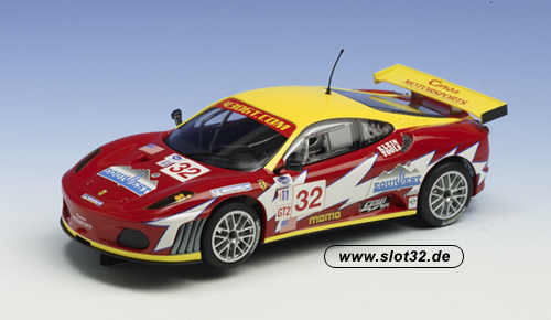 SCALEXTRIC Ferrari F430 GT2 White Lightning Racing | Slotcars und ...