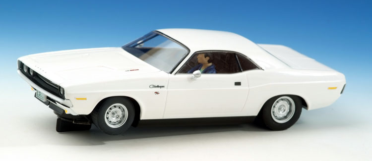 SCALEXTRIC Dodge Challenger - white | Slotcars und Slotcar Zubehör