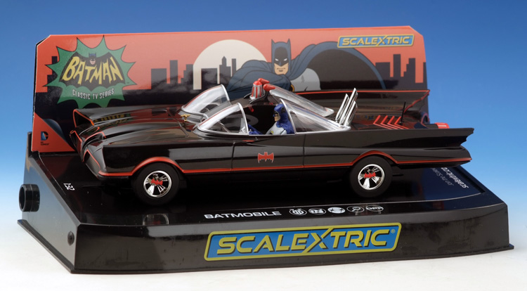 Scalextric Batmobile - TV series 1966 | Slotcars und Slotcar Zubehör