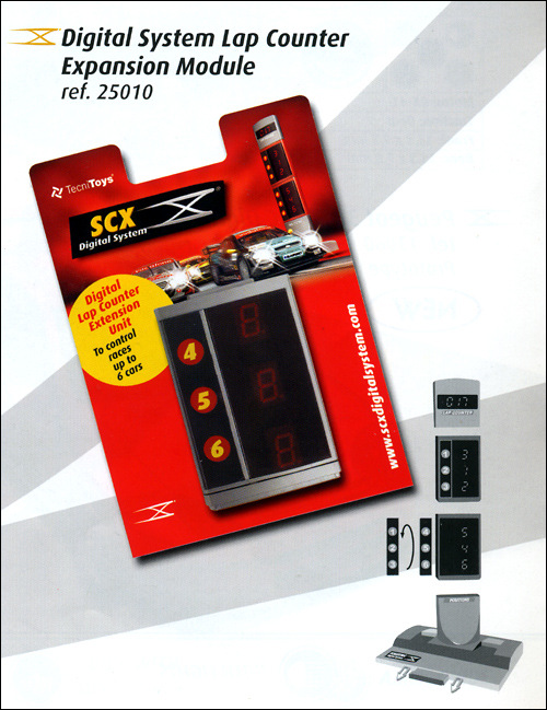 SCX DIGITAL digital expansion display lapcounter | Slotcars und Slotcar ...