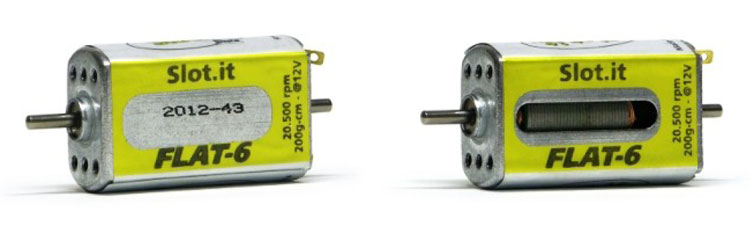 SLOT IT motor flat-6/2 20.500 rpm open/closed can | Slotcars und ...