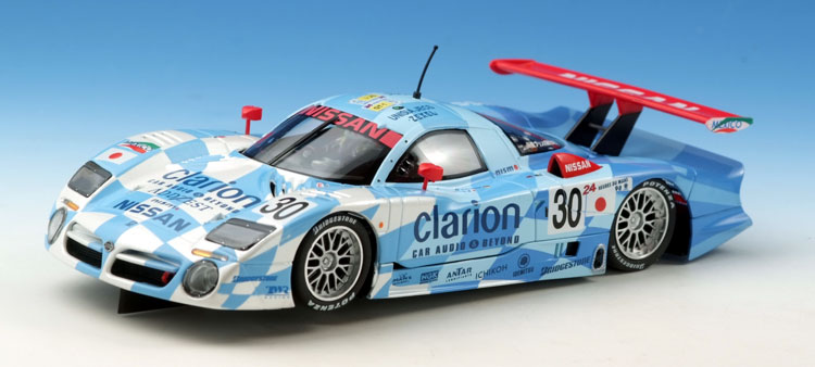 SLOT IT Nissan R 390 GT1 LT Clarion blue # 30 | Slotcars und Slotcar ...