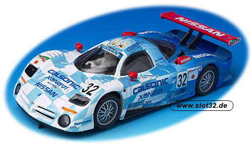 TEAMSLOT Nissan R390 GT1 Calsonic blue | Slotcars und Slotcar Zubehör